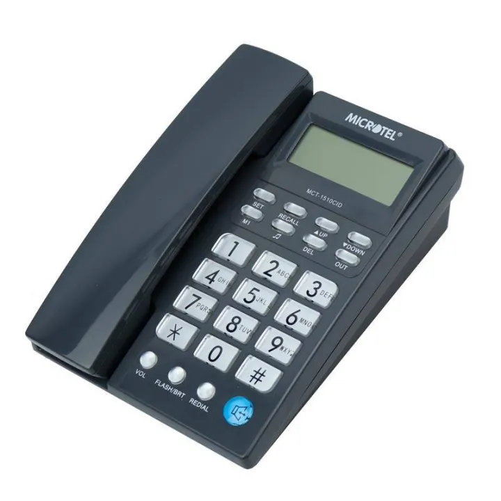 MCT-1510CID Caller ID Corded Telephone Set - White | Daraz.com.np