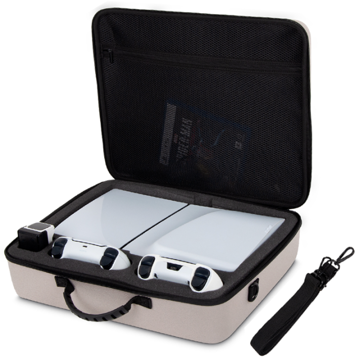 MengshanFashion New Large Travel ing Case for Playstation PS5 Slim Disc ...