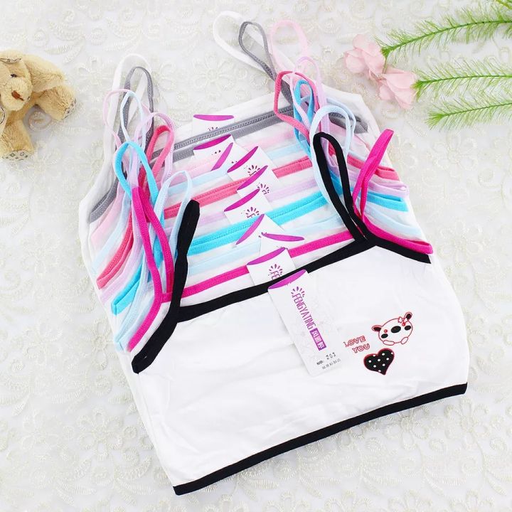 Combo Of 2 Set Girls (8-14Years) Camisole Bra Kids Inner Wear Under ...