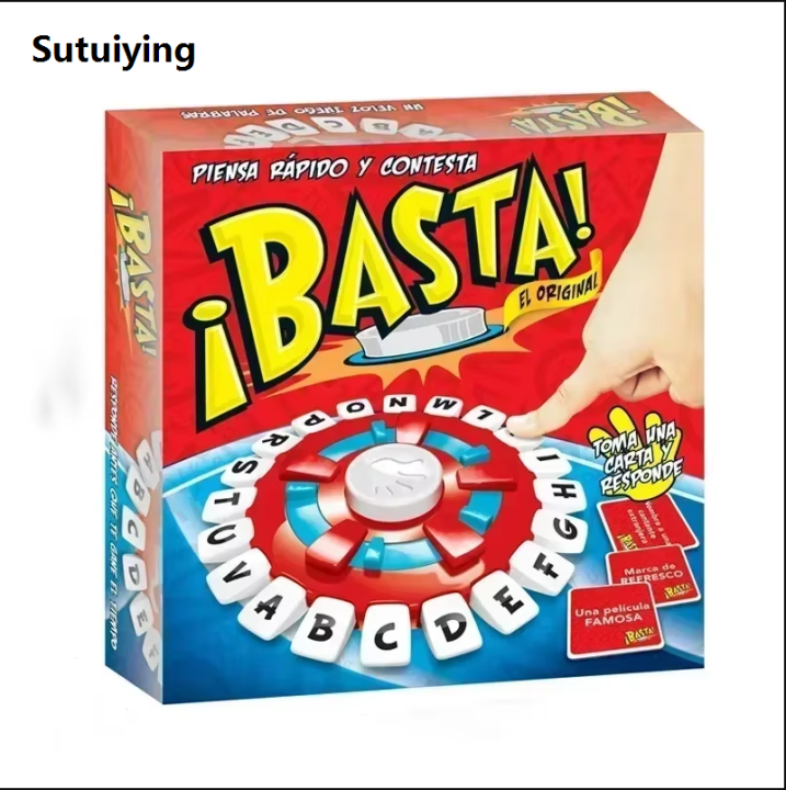 Sutuiying !Basta Spanish Tapple Word Game - 2025 English Tapple Games ...