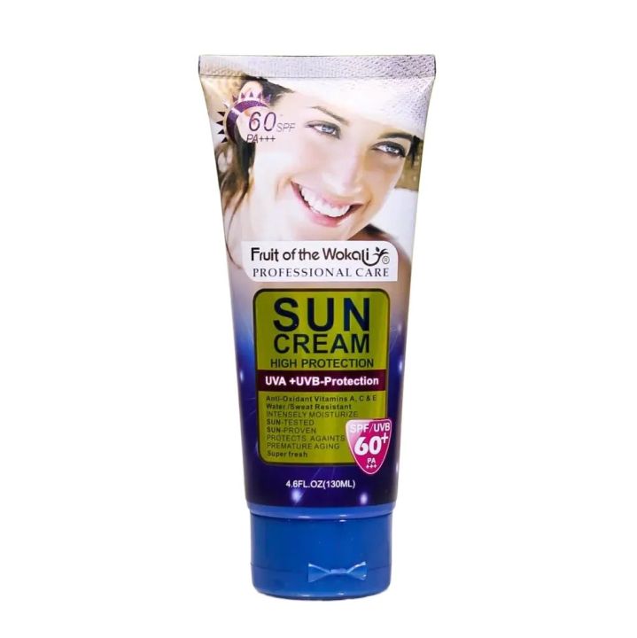 High Protection Waterproof And Sweat Proof Sunscreen With SPF/ UVB 60 ...