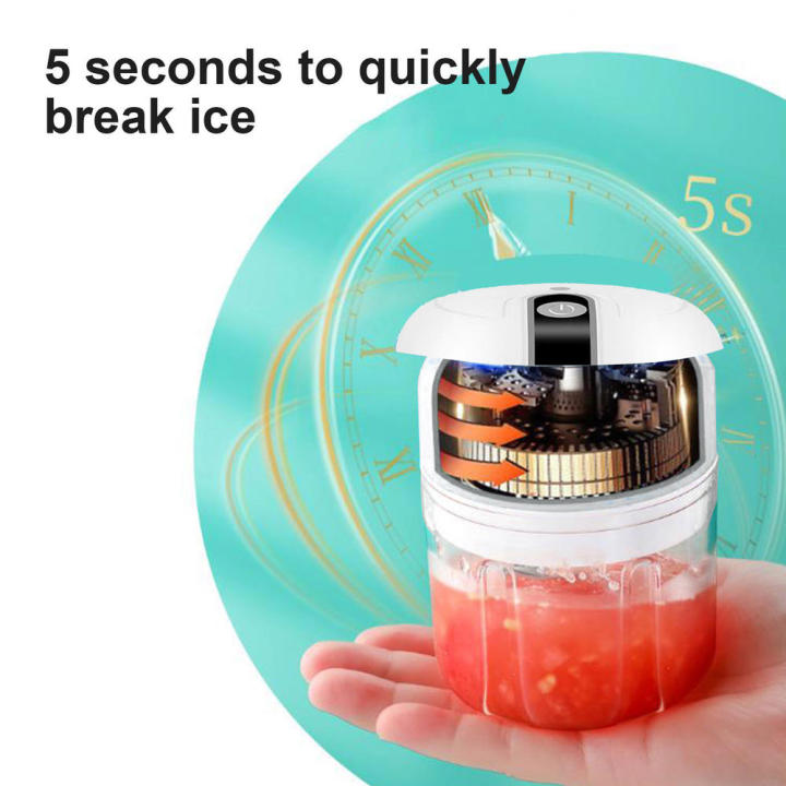 Portable Ice crusher Versatile Restaurant Home Ice shaver White Fast ...