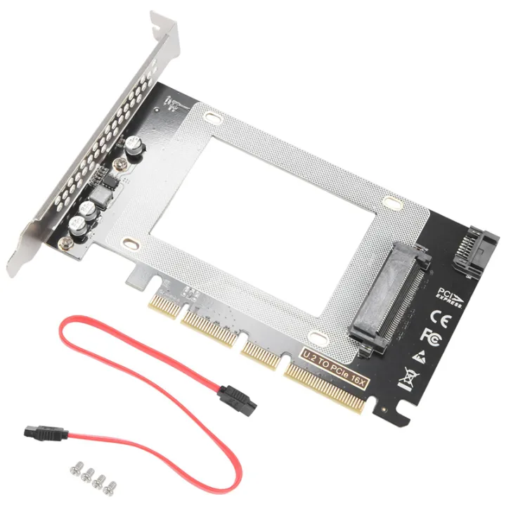 Expansion Adapter Card U2X16 PCIE3.0 X4X16-U.2 Adapter Card SFF8639 ...