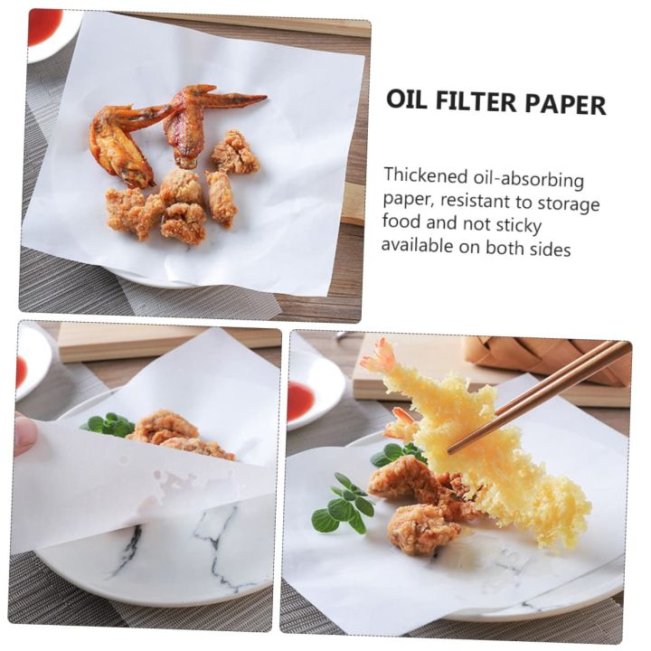 Oil Absorbing Sheets Cooking Paper Kitchen Sheets Tracing Paper Butter ...