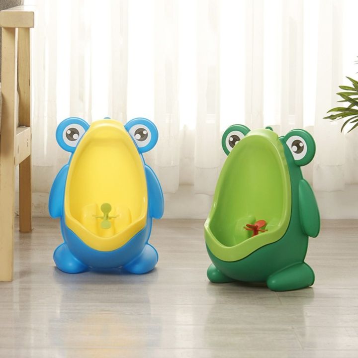 New Cartoon Frog Potty Potty Training Wall-Mounted Toilet Urinal ...