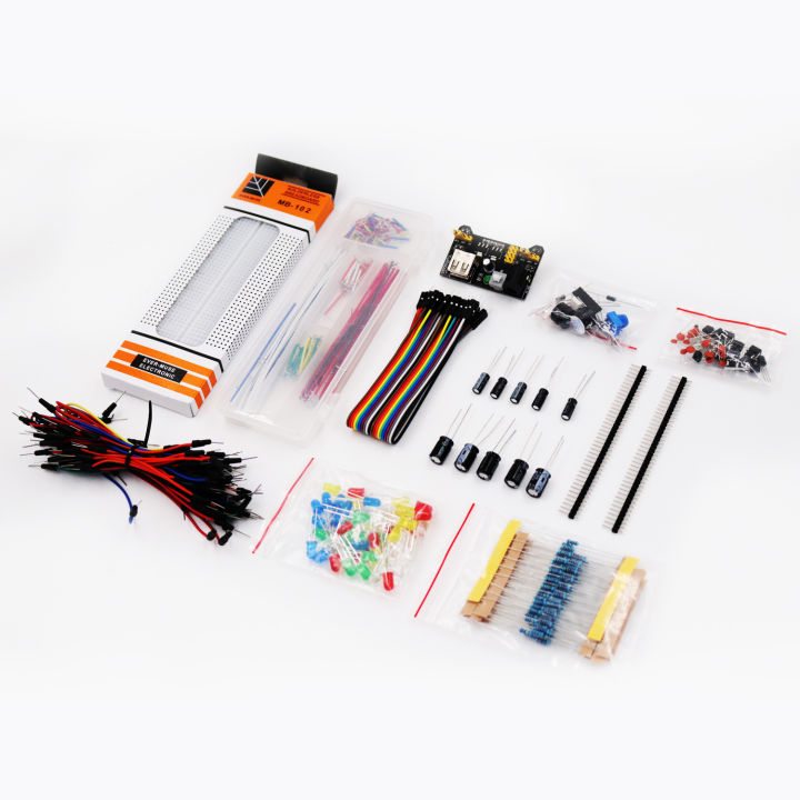 Electronics fun Kit Power Supply Module, Jumper Wire, Precision ...