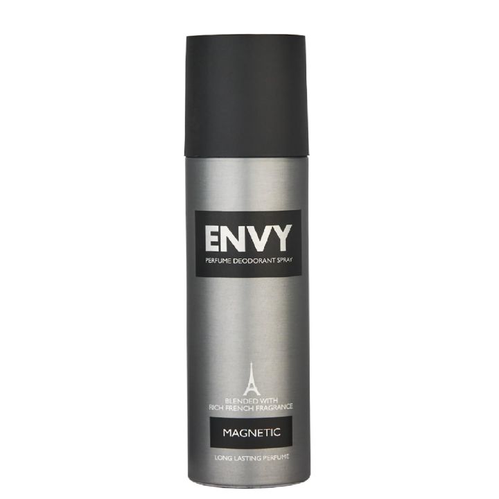 ENVY Magnetic Deodorant Spray for Men 120ml | Long-Lasting Body Spray ...