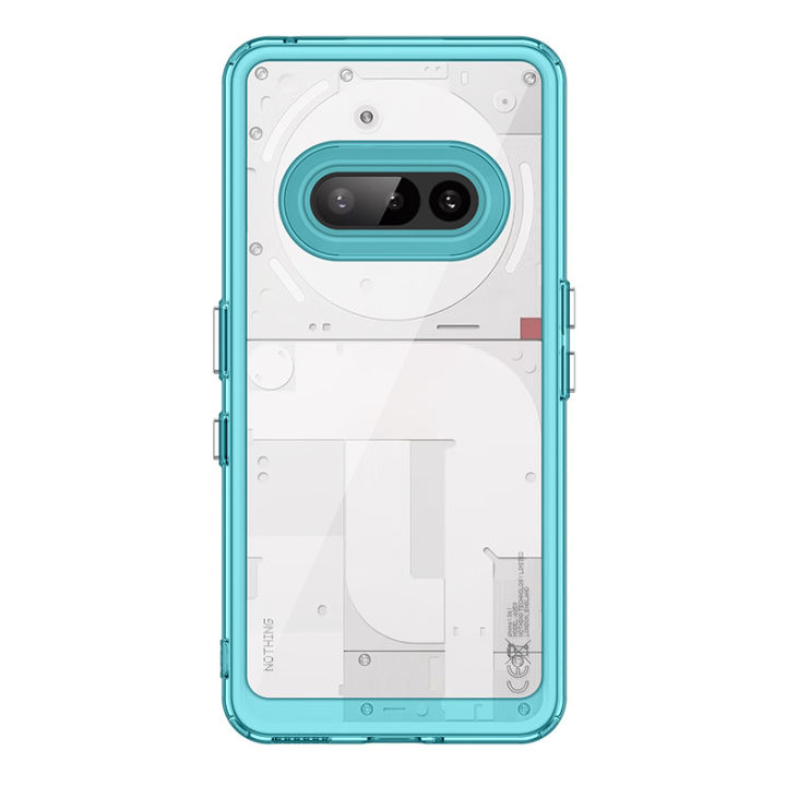 Nothing Phone 3A Case, Clear Designed Shockproof Phone Case, Bumper ...