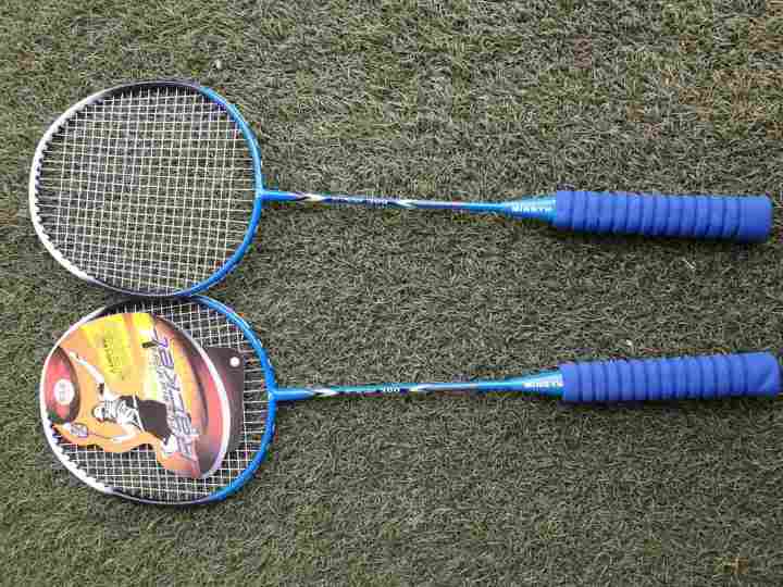 Blue My300 Badminton Racket With Soft Foam Grip and Carry Bag By ...