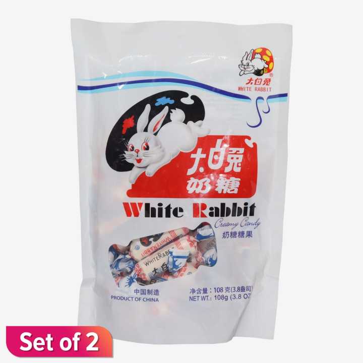 White Rabbit Creamy Candy 108g Set of 2 | Daraz.com.np