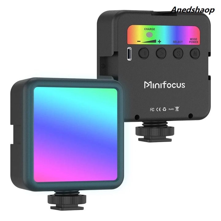 Anedshaop Pocket RGB Fill Light Portable LED Light Video Mini Fill ...
