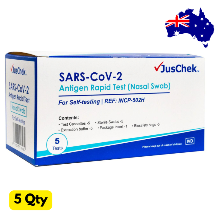 JusChek COVID 19 Rapid Antigen Test Nasal Self Test | Daraz.com.np