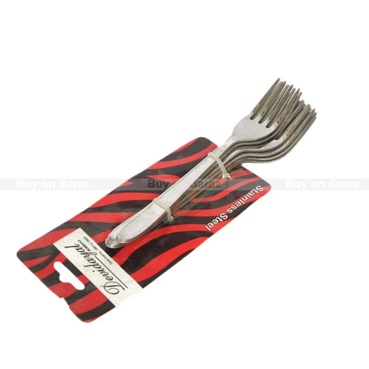 DeviDayal l 6 Piece Fork Spoon | Daraz.com.np