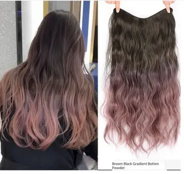 Fancy Upgraded Hair Extension 4 Clip 20 Inch | Daraz.com.np