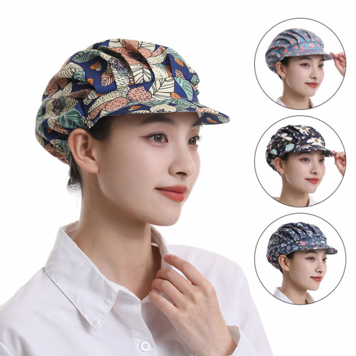 Chef Hat Dust-proof Workshop Catering Hat Food Factory Work Hat Canteen ...