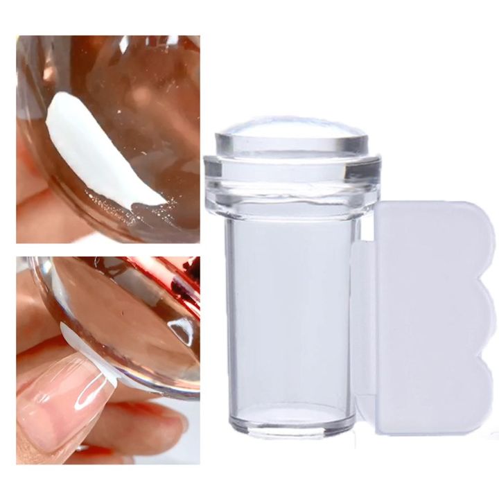 Nail Plate Tools for French Tips DIY Nail Stamper Scraper Set ...