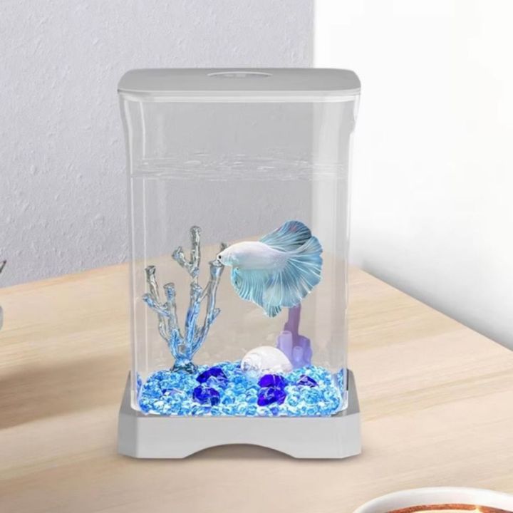 Water Acrylic Betta Fish High Transparency Removable Mini Goldfish with ...