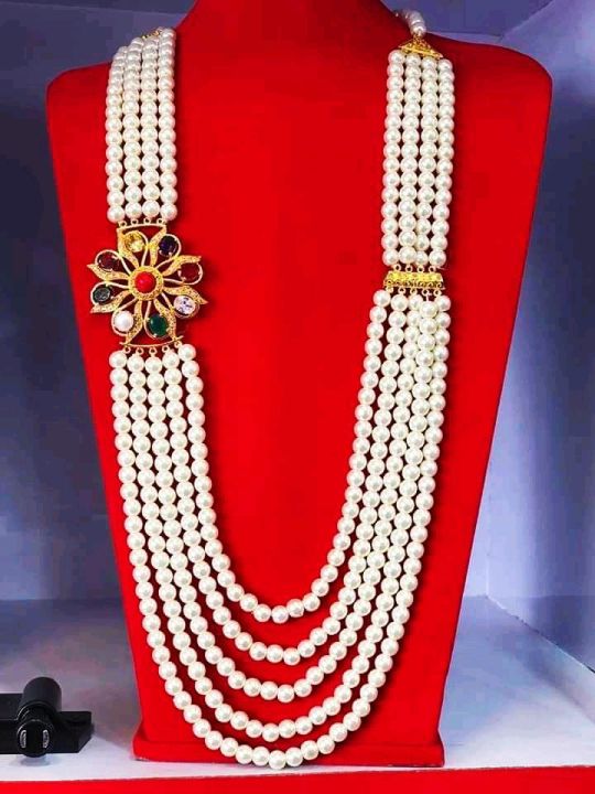 Gold Plated Moti Haar | Daraz.com.np