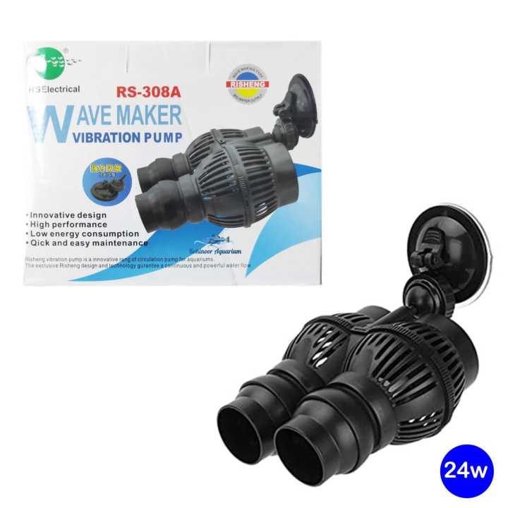 RS electrical 24 Watt Aquarium Submersible Circulation Super Wave Maker ...
