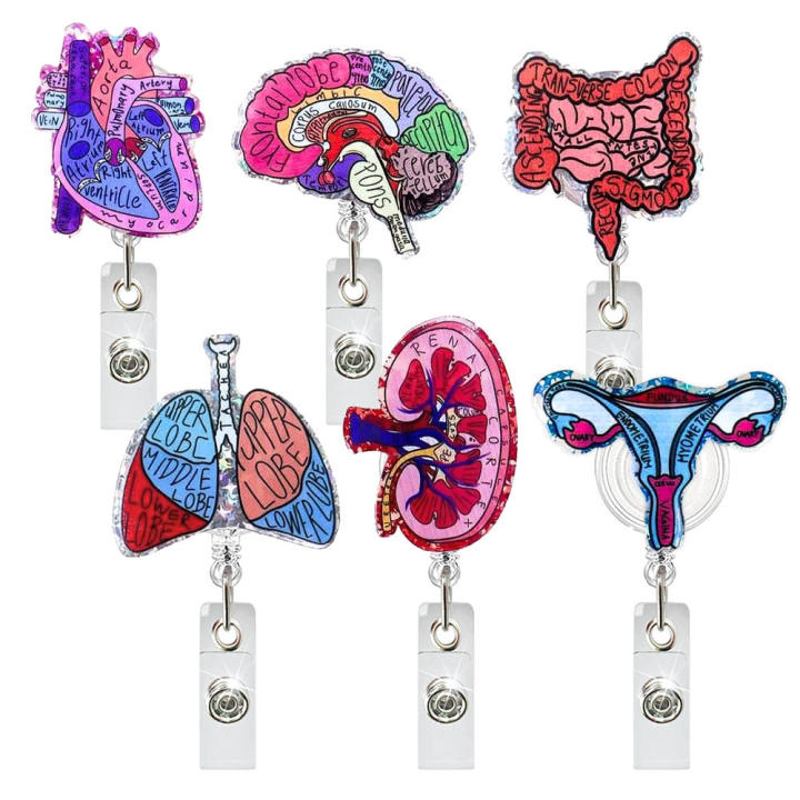 Functional Badge Reel Identification Lightweight Retractable Id Card ...