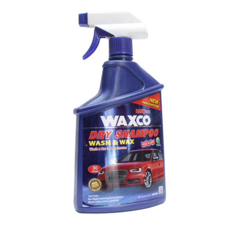 Waxco Dry Shampoo For Car 600ml | Daraz.com.np