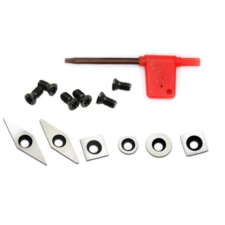 NCANRUI Carbide Inserts Cutters Blades Knives Set Fit for Detailer ...