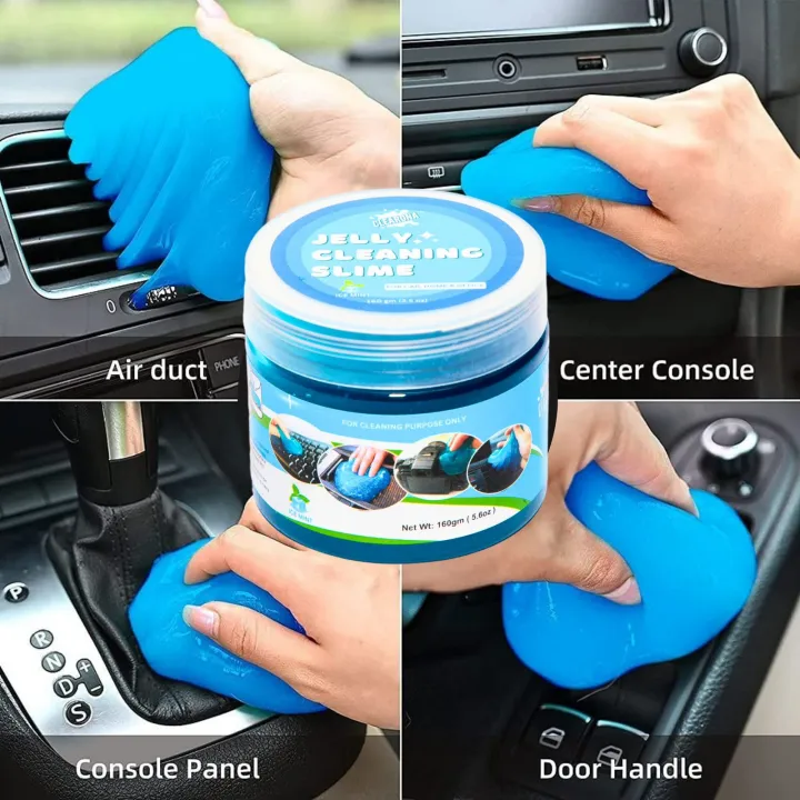 CLEARONA Jelly Cleaning Slime 160 gm (Mint) For Car, Keyboard ...