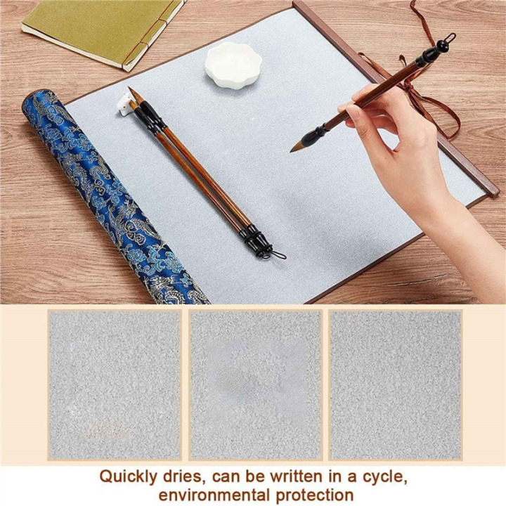 CGearuppt 16X Inkless Chinese Calligraphy Set Reusable Water Writing ...