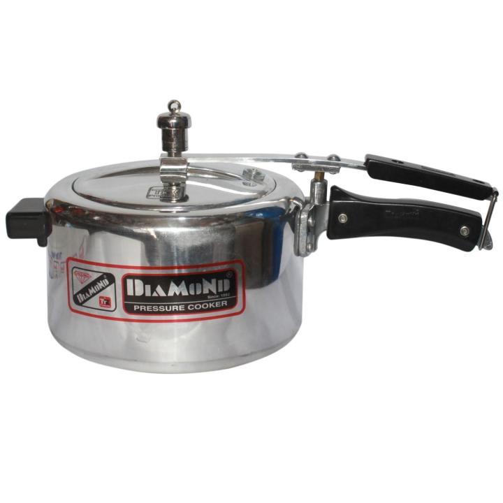 Diamond 5 Ltrs Pressure Cooker - Silver | Daraz.com.np