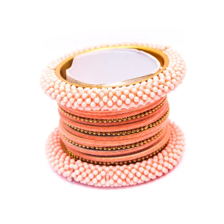 Light Pink Royal Kangan Palace Round Design Bangles | Daraz.com.np