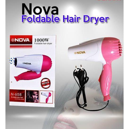 Nova Folding Hair Dryer - 1000 Watt | Daraz.com.np