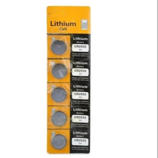 Pack Of 5 Selfie Remote Remote Shutter Battery 3V Lithium Cell (Cr2032 ...