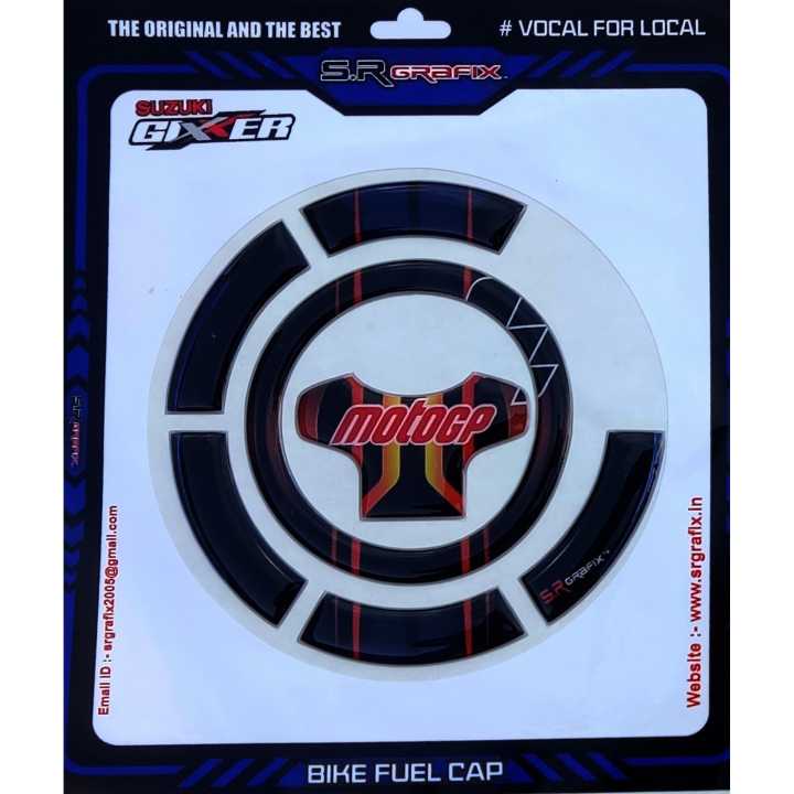 Suzuki Gixxer Motogp Bike Tank Pad / Tank Cap Sticker/Fuel Cap Pad ...