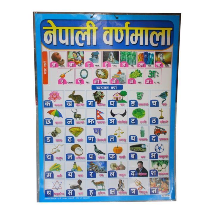 Nepali Barnamala and Nepali Multiplication Chart | Daraz.com.np