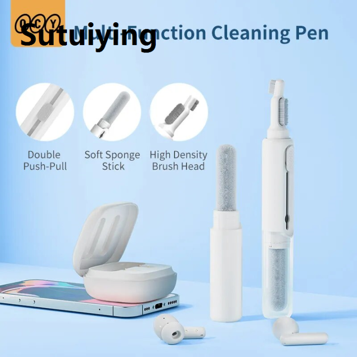 Sutuiying multi cleaning pen Bluetooth Earphones Cleaning Kits for QCY T13 T20 T18 TWS Earbuds ...