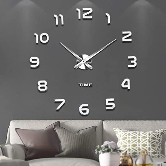 DIY 3D Wall Clock (1 Year Warranty) | Daraz.com.np