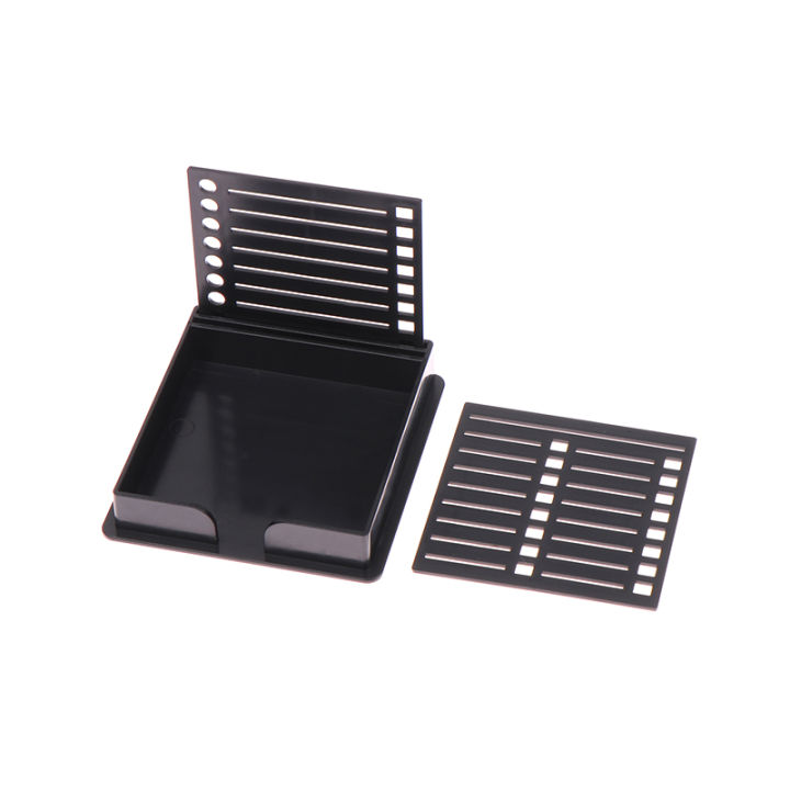 1PC Sticky Pads Organizer Pad Holder Sticky Note Organizer With Stencil ...