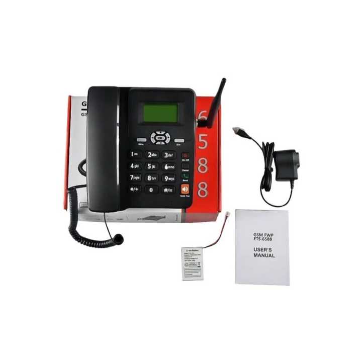 Dual SIM GSM Fixed Wireless Landline Phone X500 | Daraz.com.np