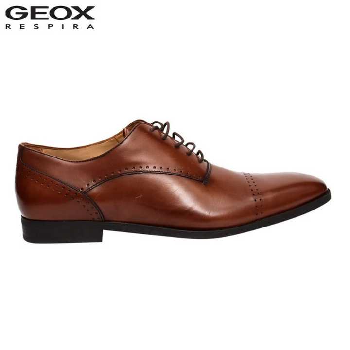 Geox Cognac New Life A Pure Leather Formal Shoes For Men | Daraz.com.np