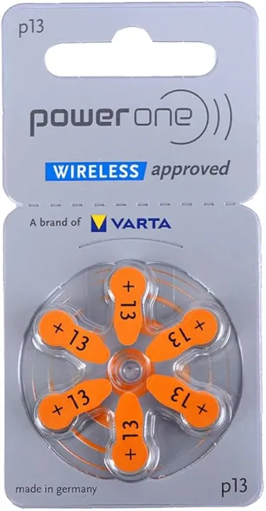 Power One P13 Hearing Aid Batteries 1.45V | Daraz.com.np