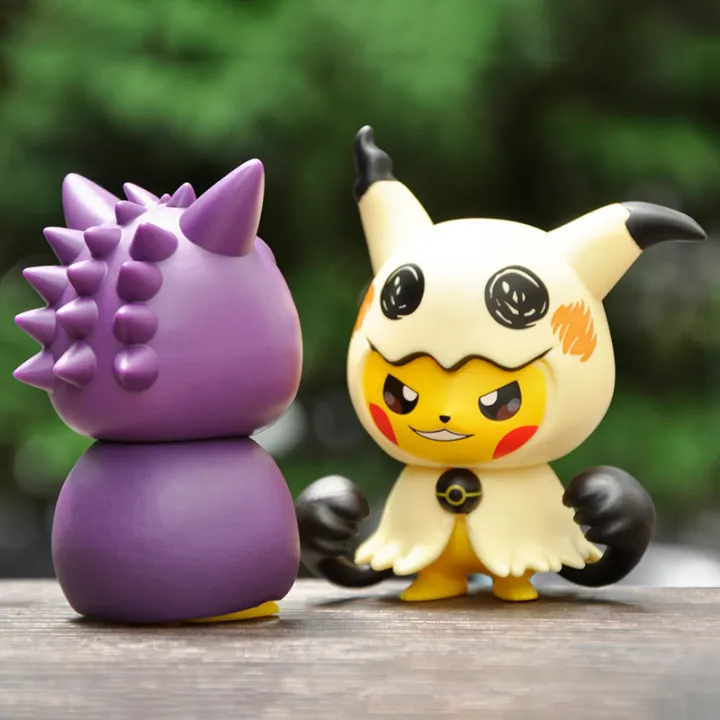 Pokemon Figure Pikachu Cosplay Charizard Model Doll Collectible Toy ...