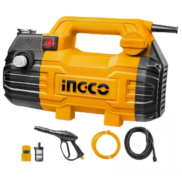 INGCO High Pressure Washer HPWR15028 Induction Motor 1500W 100 BAR 7.0L ...