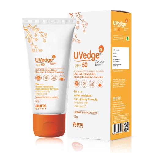 UVedge SPF-50 Sunscreen Lotion, 50ml | Daraz.com.np