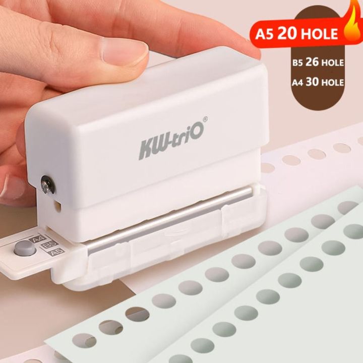 A4 Paper Binding Standard Loose Leaf Paper 6 Holes Hole Puncher Punch ...
