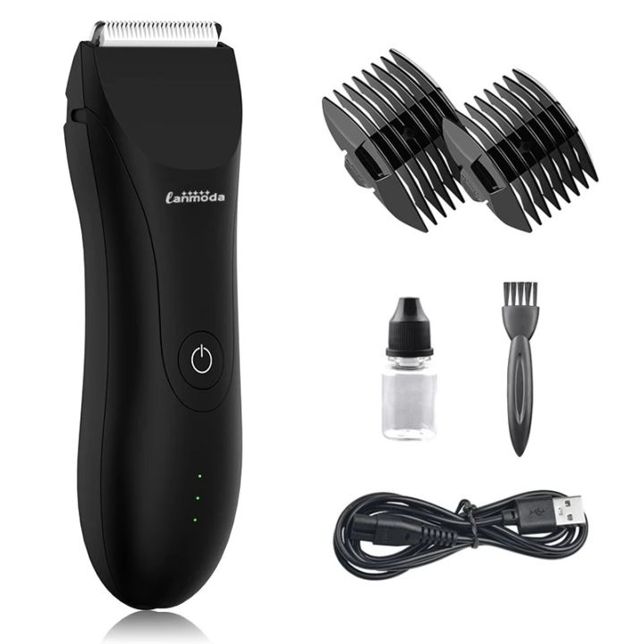 Electric Shaver Clipper for Men Hair Cutting Machine Body Groin Hair ...