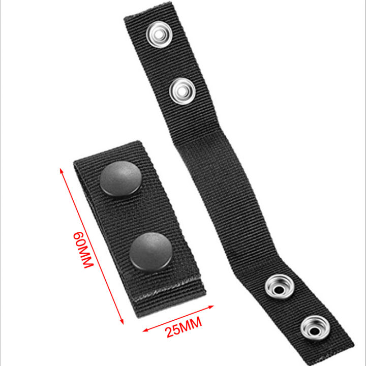 Tactical Belt Buckle Heavy Duty Belt Keeper Portable Webbing Strap ...