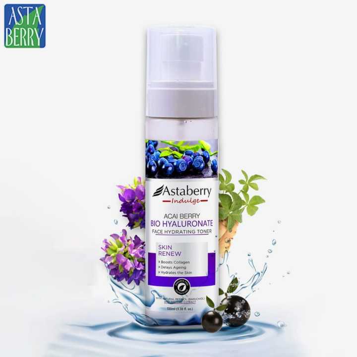 Astaberry Acai Berry Bio Hyaluronate Face Toner 100ml | Daraz.com.np