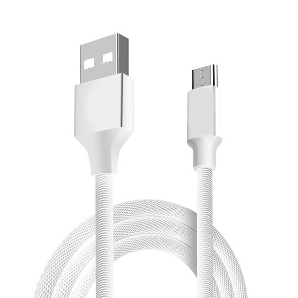 Universal Sturdy Rope - 2 Meter Fast Charging Cable – White - Android ...