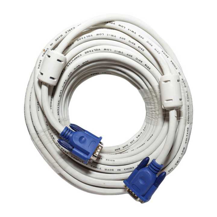 10M VGA Cable Gold-plated Connector VGA to VGA Cable For Computer ...