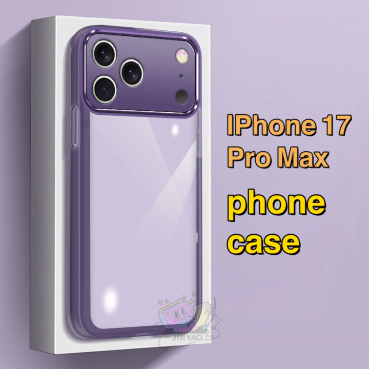 【Popular】 For IPhone 17 Pro Max Phone case transparent Lens protector ...